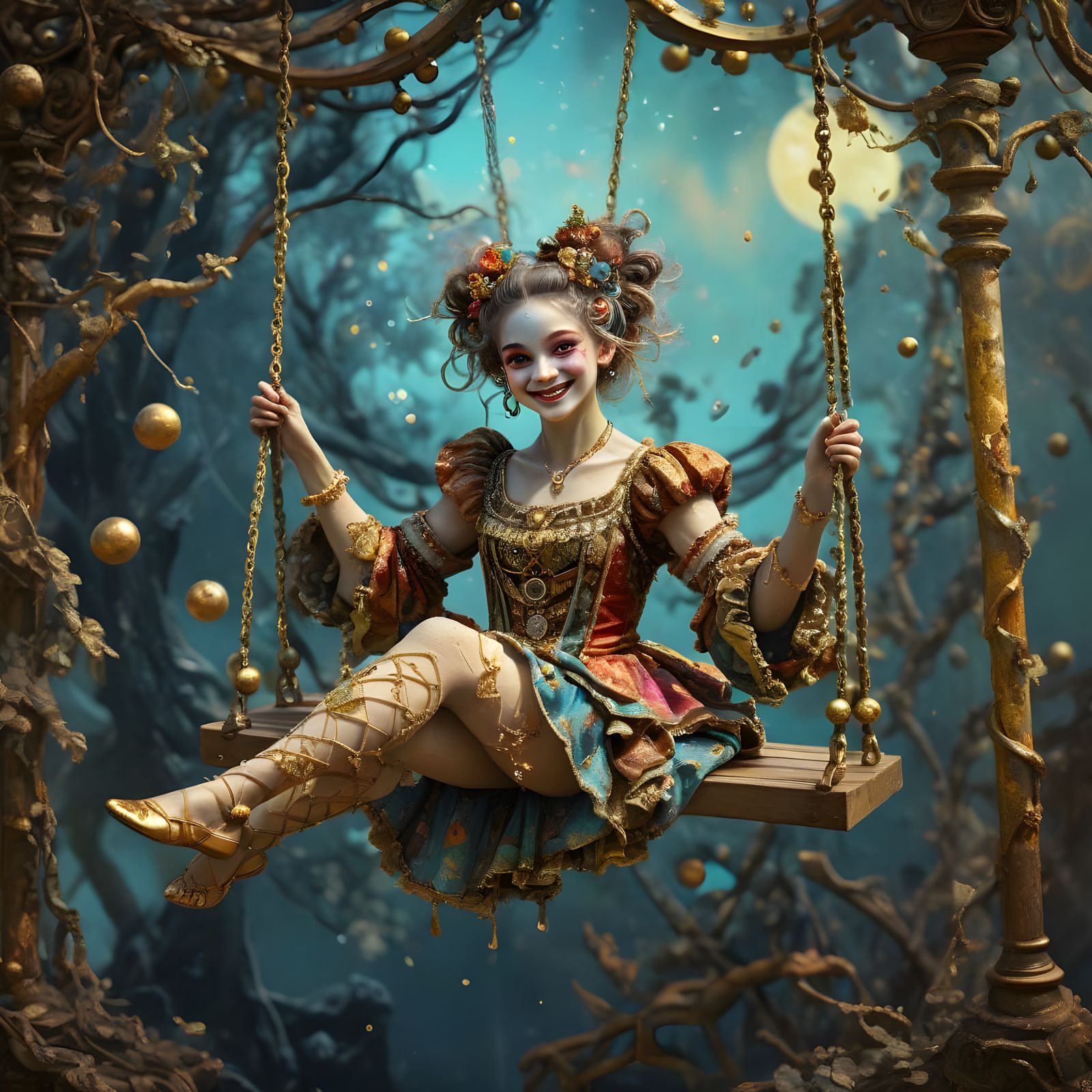 Acrobat on a Swing - Acrobat on a Swing