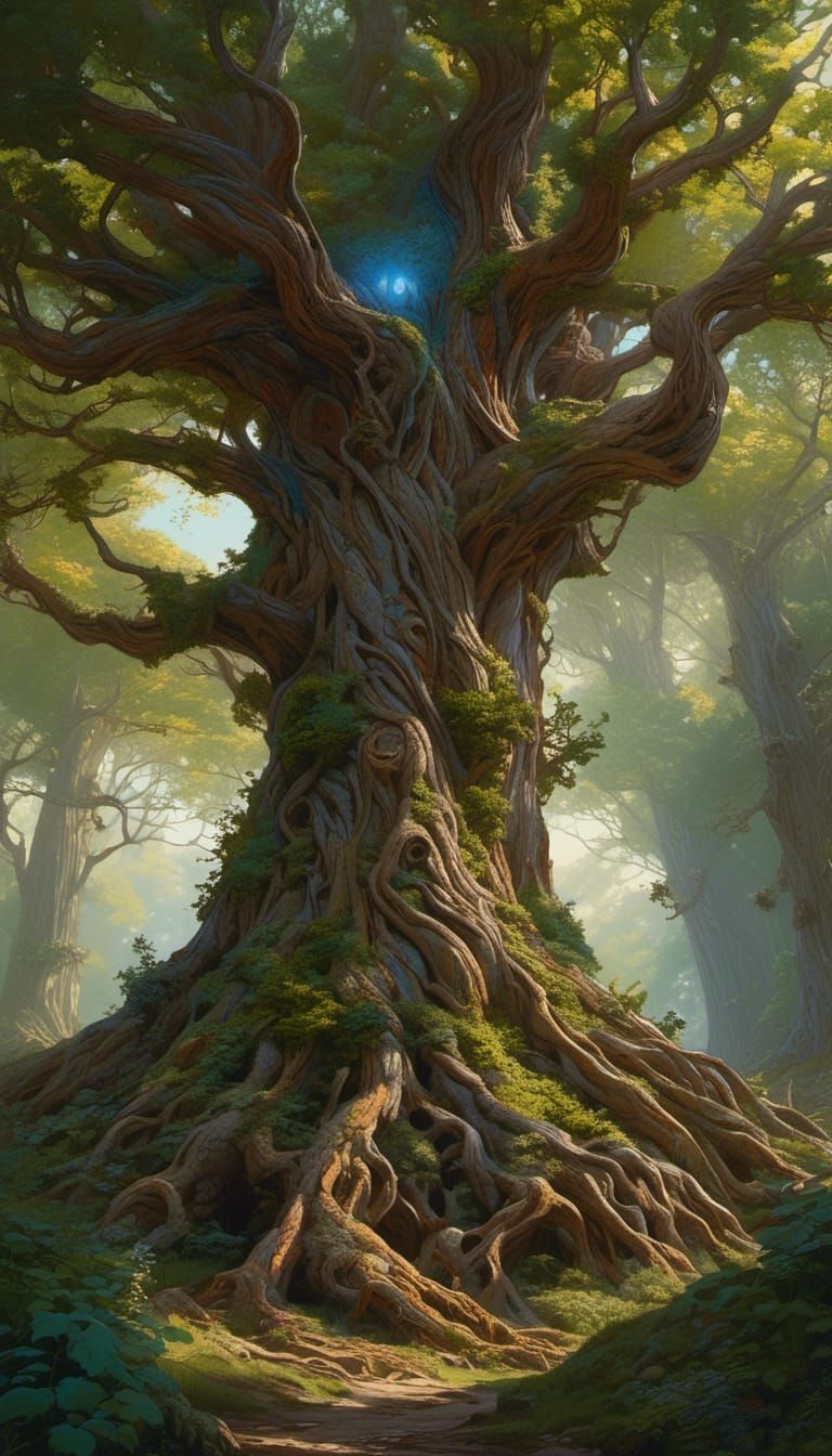 Tree - AI Generated Artwork - NightCafe Creator