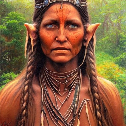 Mud Queen - AI Generated Artwork - NightCafe Creator