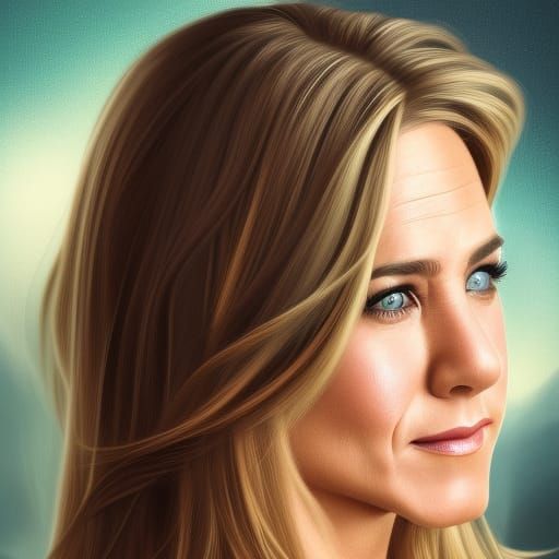 Jennifer Aniston - AI Generated Artwork - NightCafe Creator