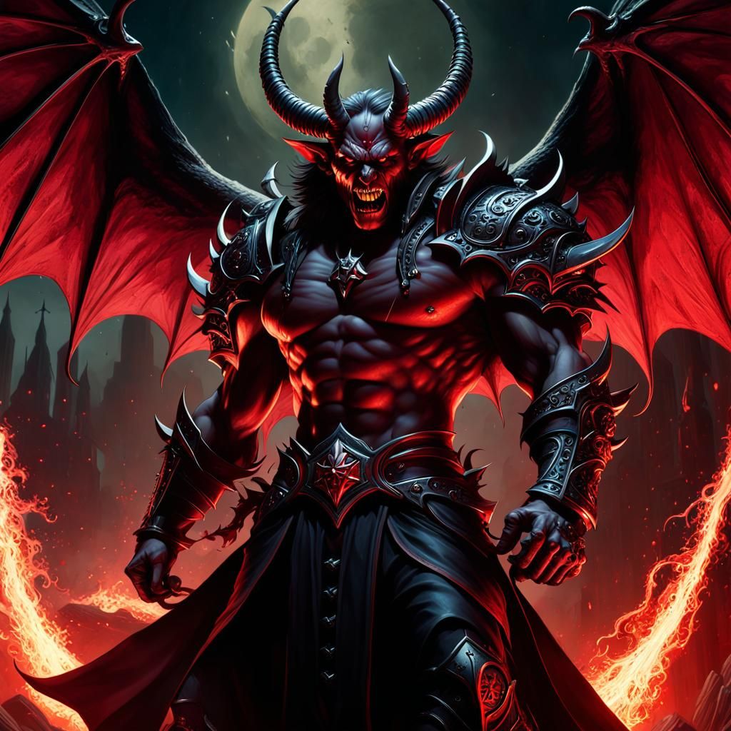 Dark fantasy, Demon Lord. nuff said. - AI Generated Artwork - NightCafe ...