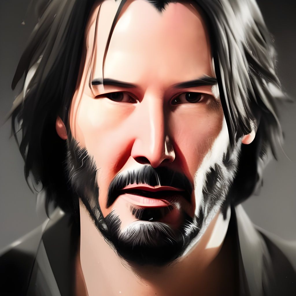 keanu reeves - AI Generated Artwork - NightCafe Creator