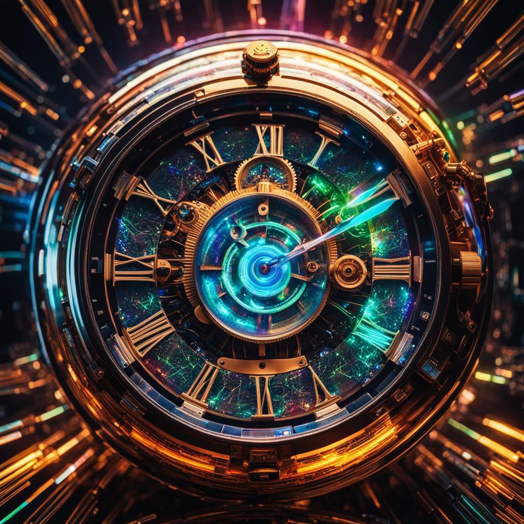 Aethereal Illusion of time - AI Generated Artwork - NightCafe Creator