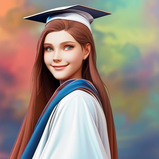 high school graduation - AI Generated Artwork - NightCafe Creator