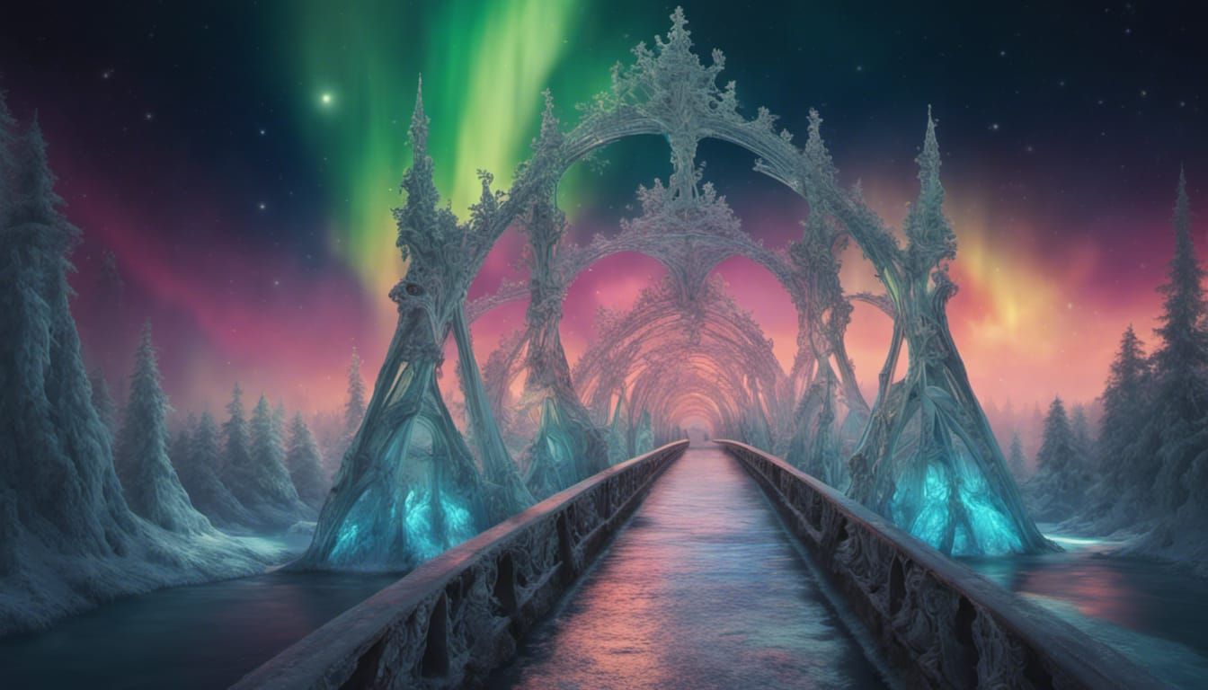 The Bifrost - AI Generated Artwork - NightCafe Creator