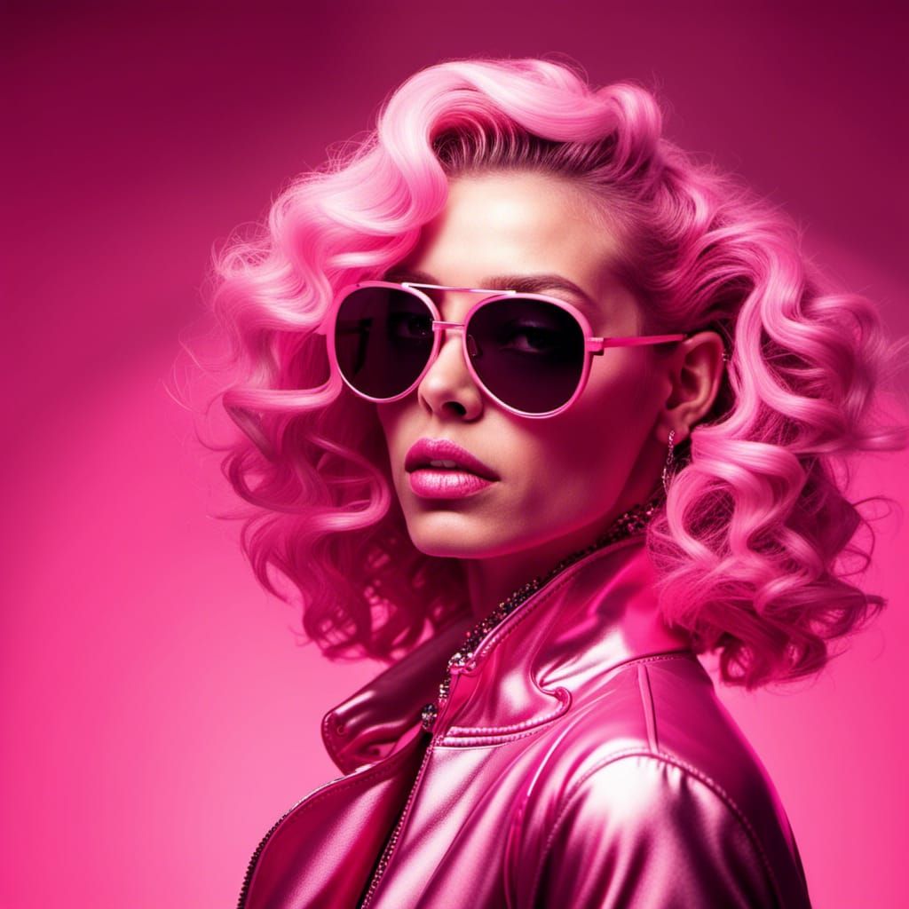 Pink but make it cool - AI Generated Artwork - NightCafe Creator