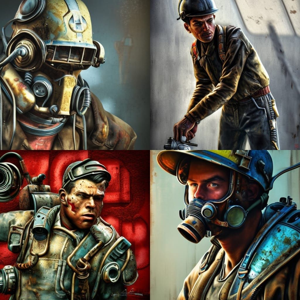 Nate from Fallout 4 - AI Generated Artwork - NightCafe Creator