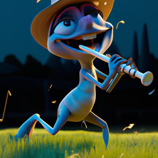 Jiminy’s exceptional cousin - AI Generated Artwork - NightCafe Creator