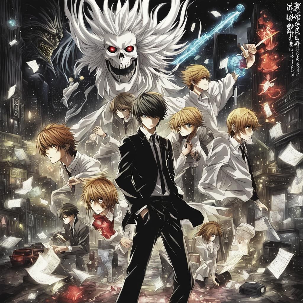death note Light - AI Generated Artwork - NightCafe Creator