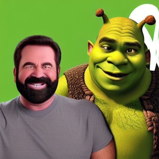 Hi, Billy Mays here, for the revolutionary swamp ogre, Shrek! - AI ...