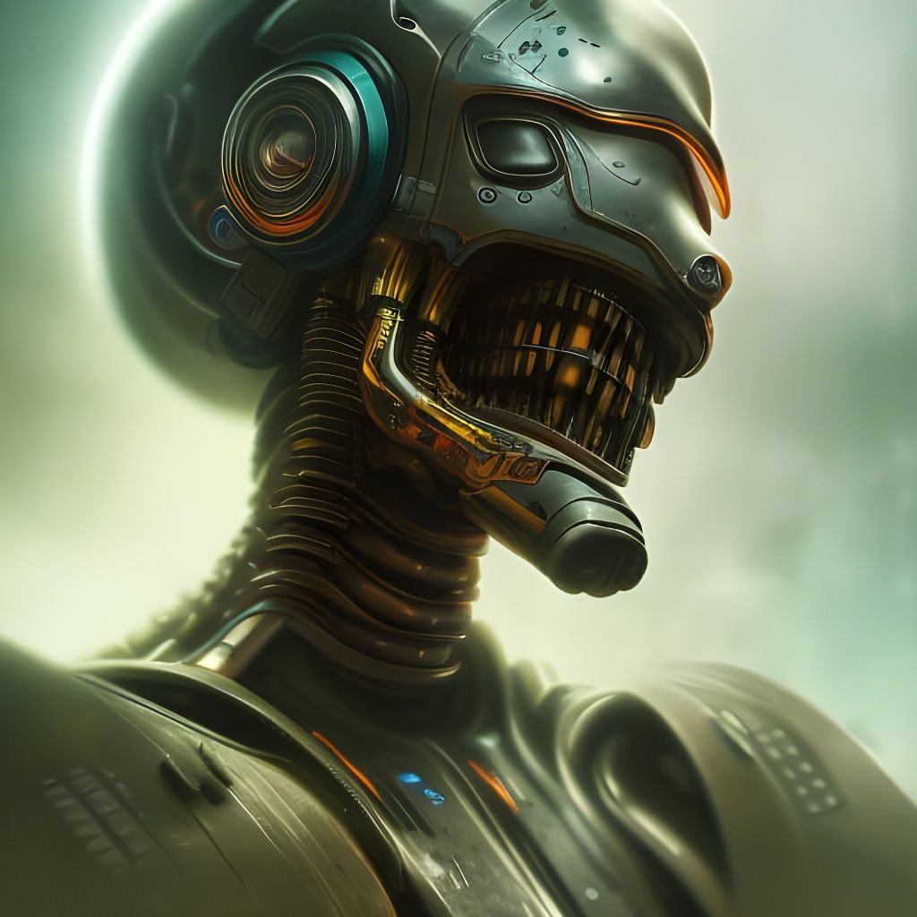 Cyborg - AI Generated Artwork - NightCafe Creator