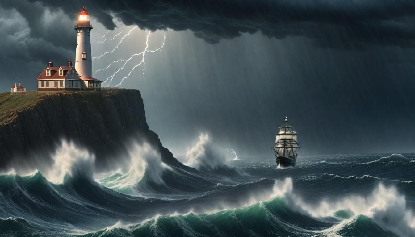 Rough Seas - AI Generated Artwork - NightCafe Creator