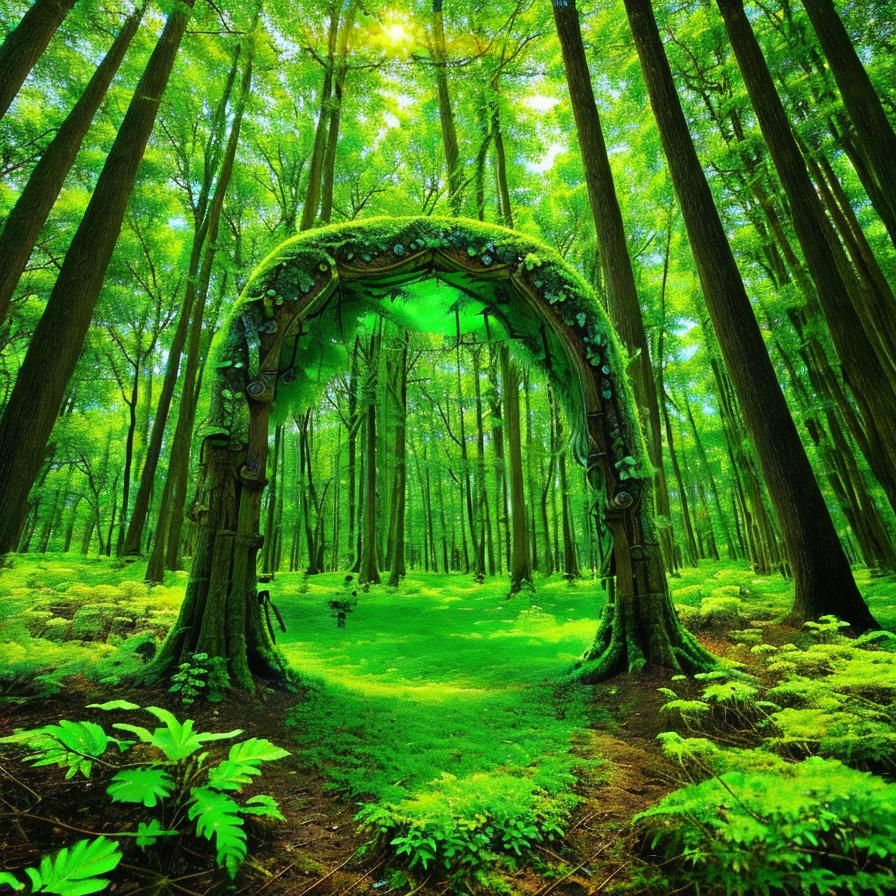 Fae portal - AI Generated Artwork - NightCafe Creator