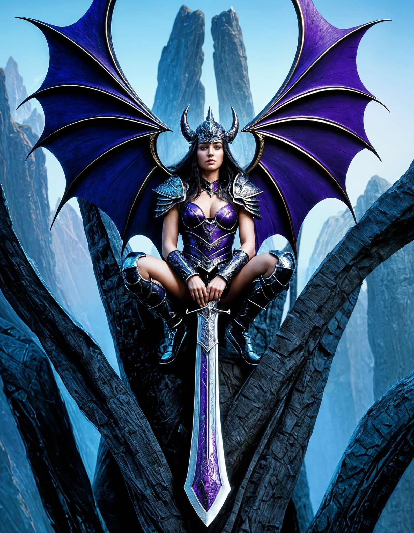 ZARA the Warrior Pixie - Ethereal Warrior Pixie in Grand Fan...