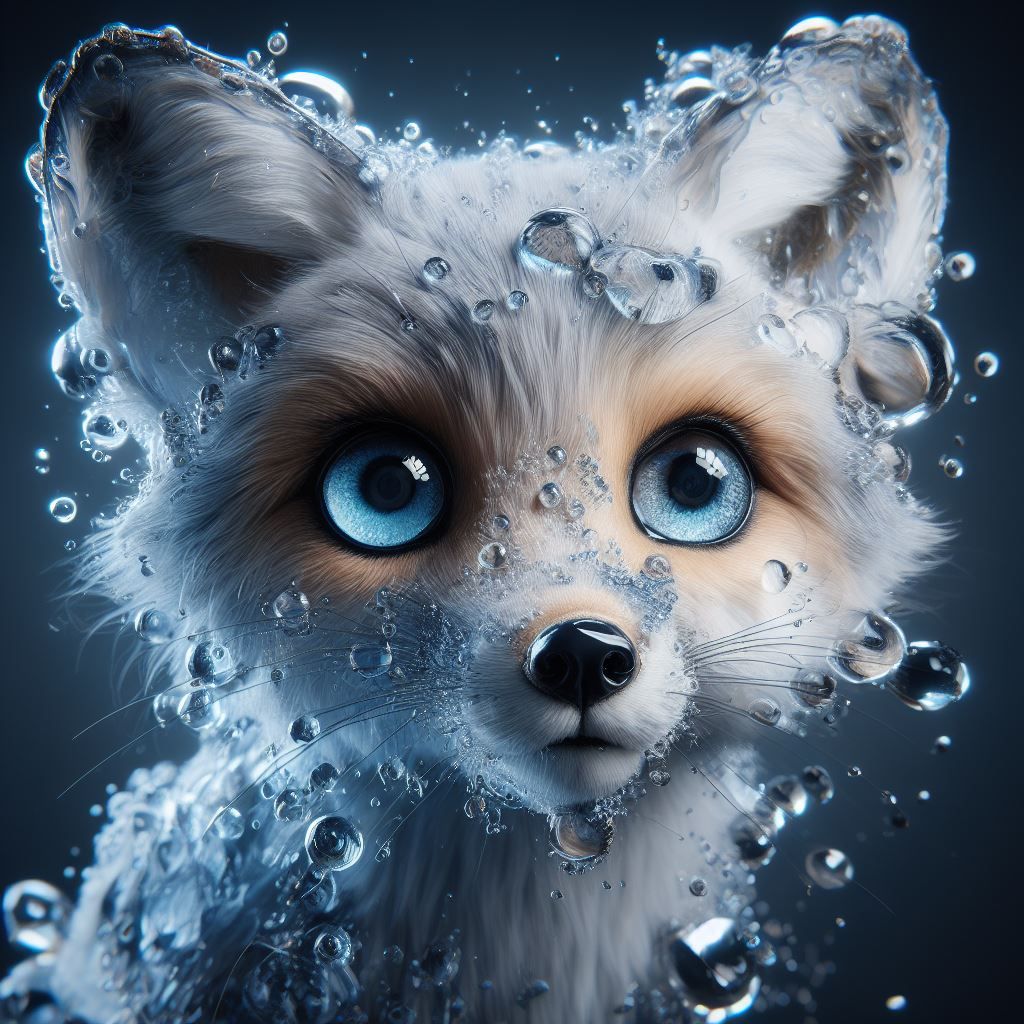 Ice Fox - AI Generated Artwork - NightCafe Creator