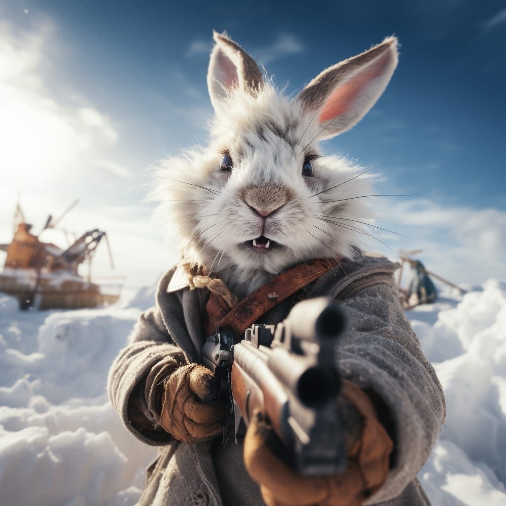 Hare Trigger - AI Generated Artwork - NightCafe Creator