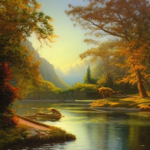 Scenery - AI Generated Artwork - NightCafe Creator