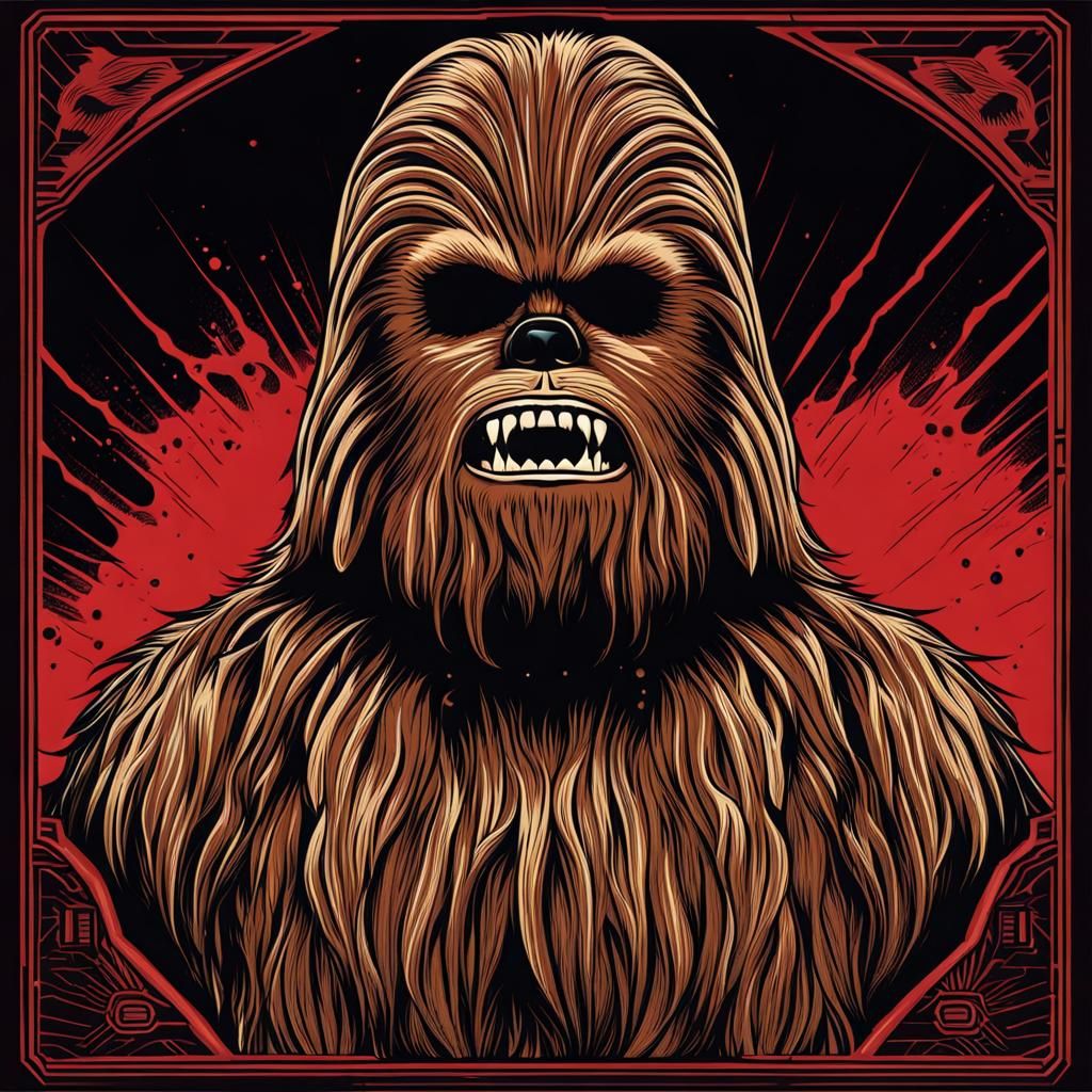 Chewbacca - AI Generated Artwork - NightCafe Creator