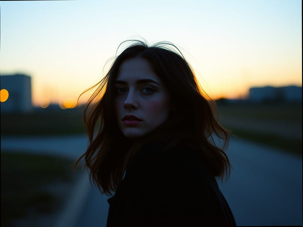 Vibrant Portrait in a Hyperrealistic Aesthetic - AI Art