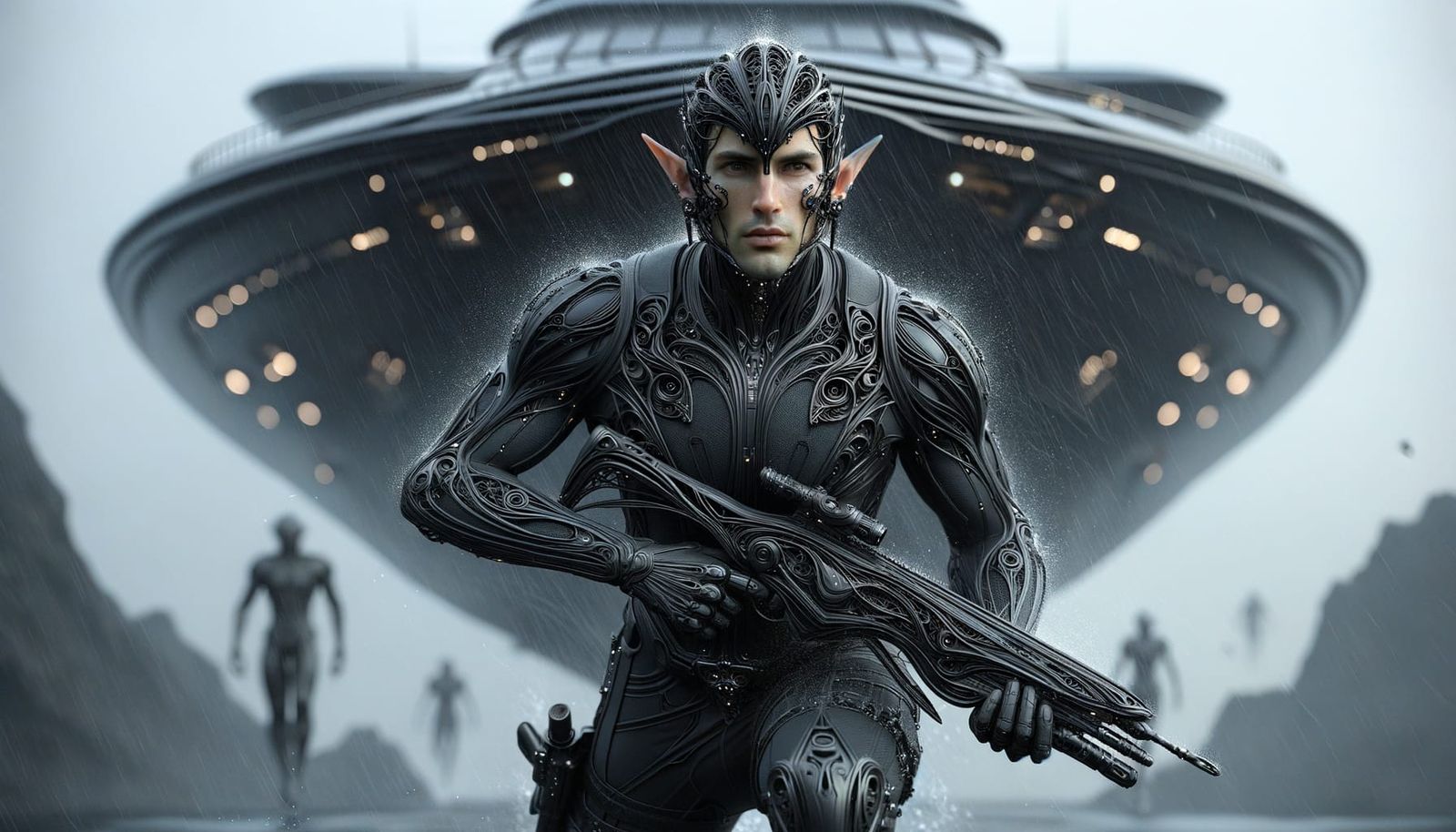 Space Elves! - AI Generated Artwork - NightCafe Creator