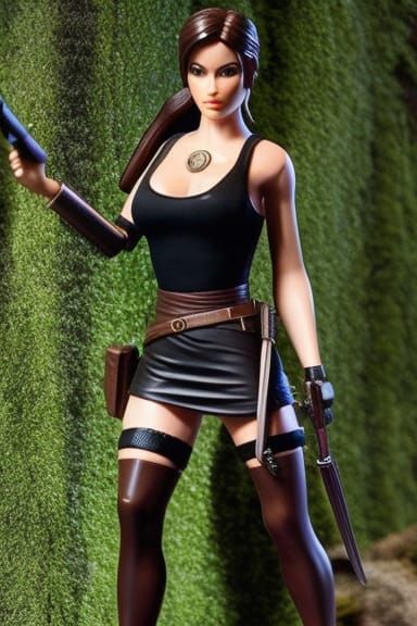 Lara Croft - AI Generated Artwork - NightCafe Creator