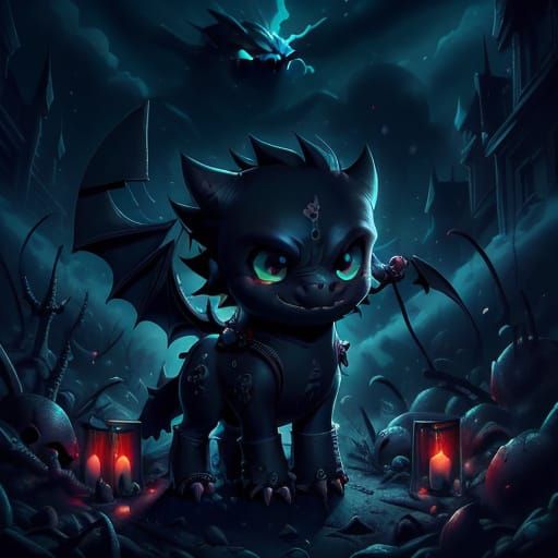 Emo Shadow the Hedgehog in Candlelit Room - AI Art