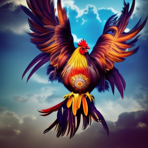 He believes he can fly... - AI Generated Artwork - NightCafe Creator