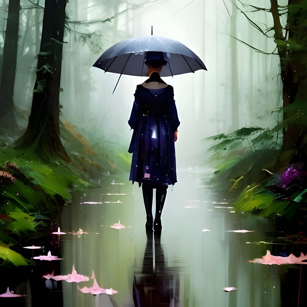 Rain - AI Generated Artwork - NightCafe Creator