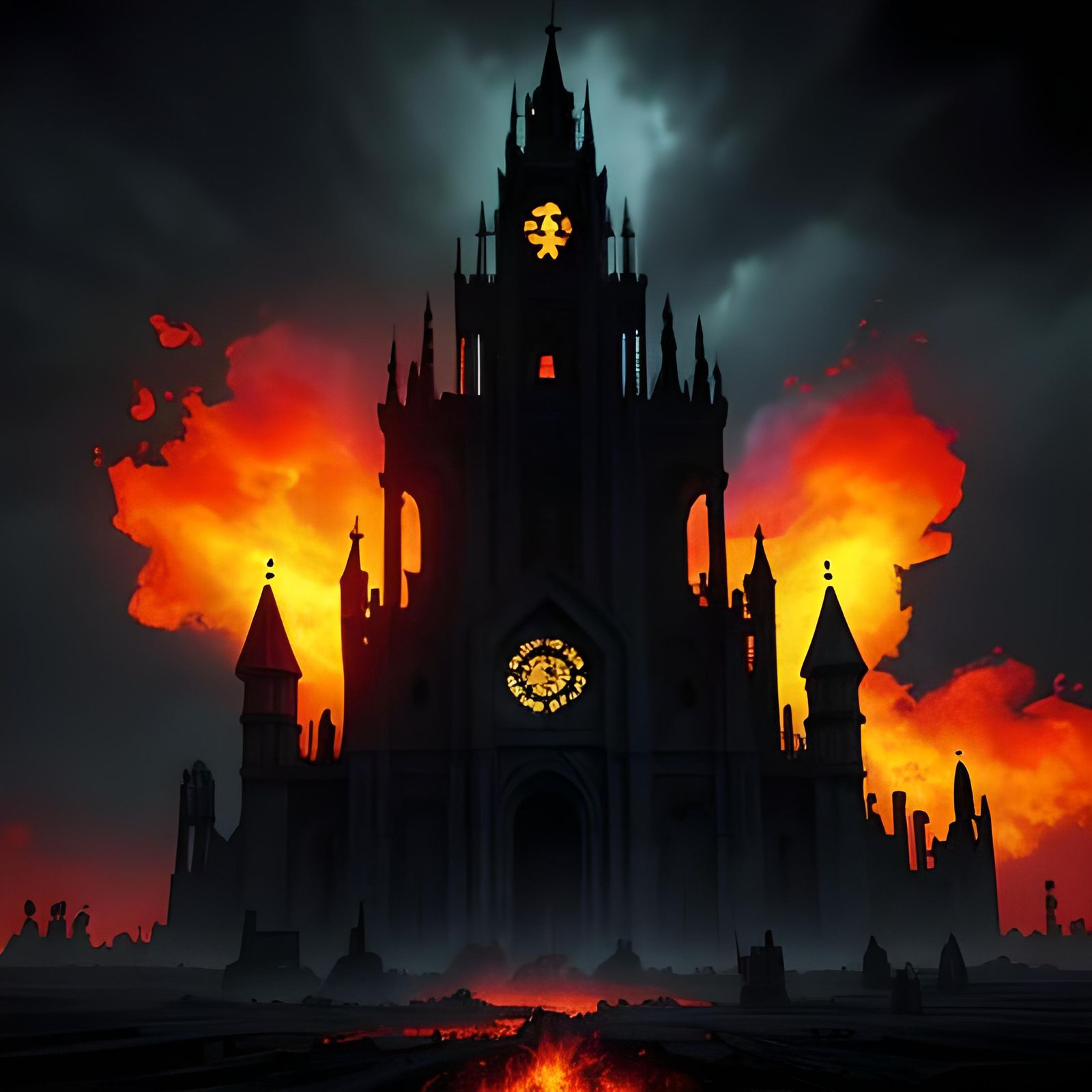 Armageddon Days Are Here Again gothic art baroque mysterious colorful ...