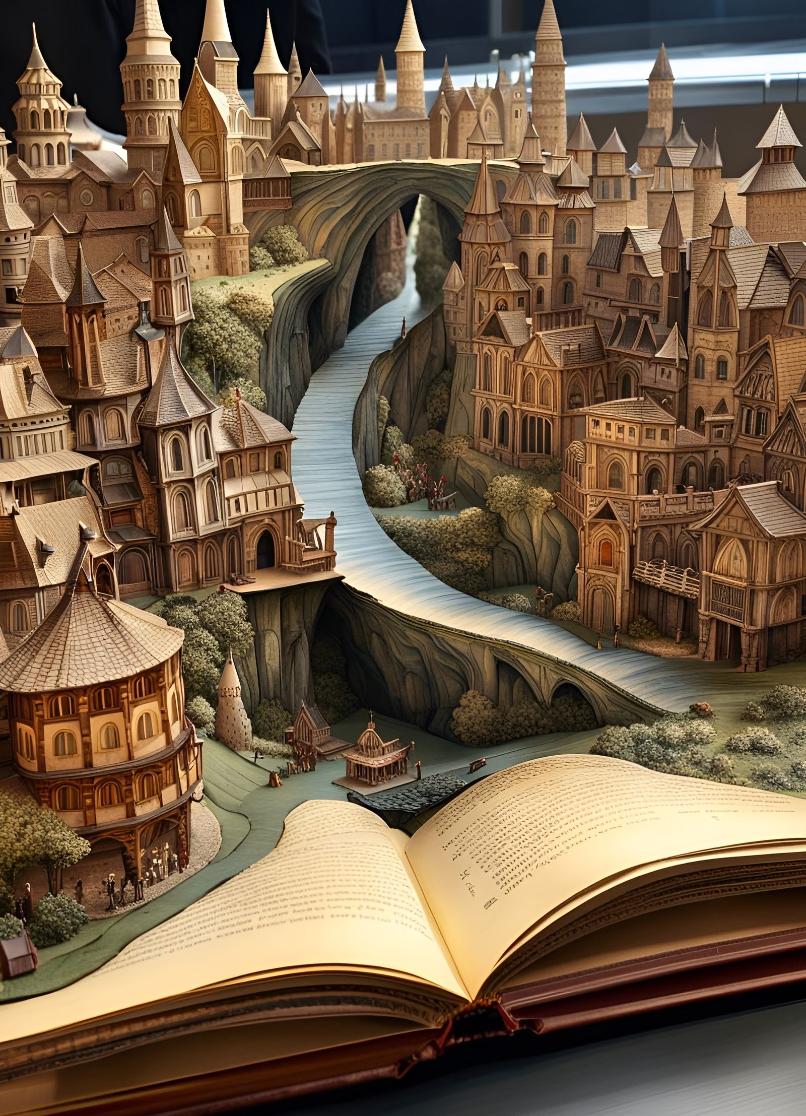 Paper Kingdom - AI Generated Artwork - NightCafe Creator