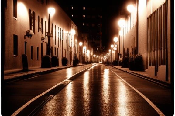 Night Light Shadows - AI Generated Artwork - NightCafe Creator