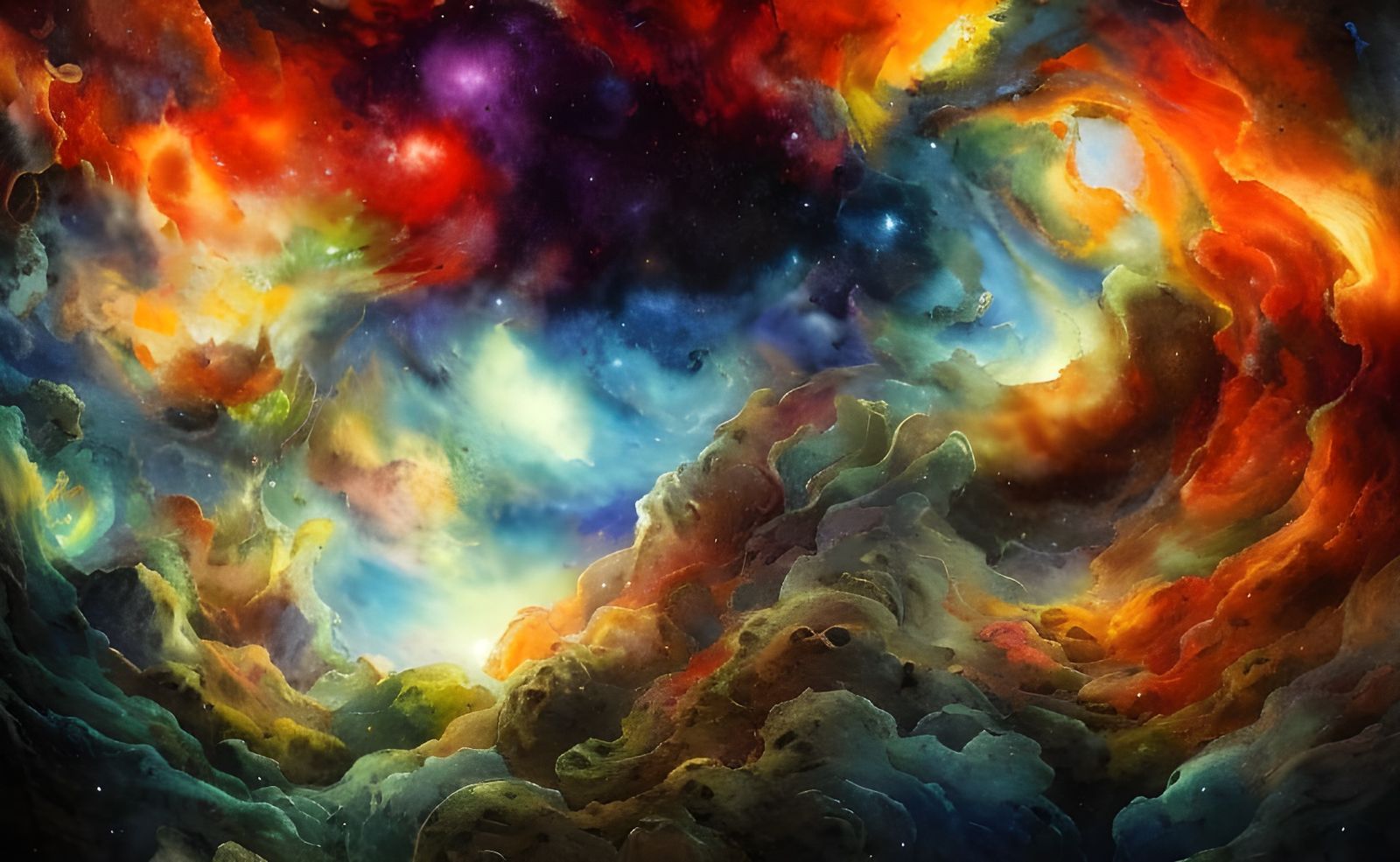 Cosmic 2 - AI Generated Artwork - NightCafe Creator