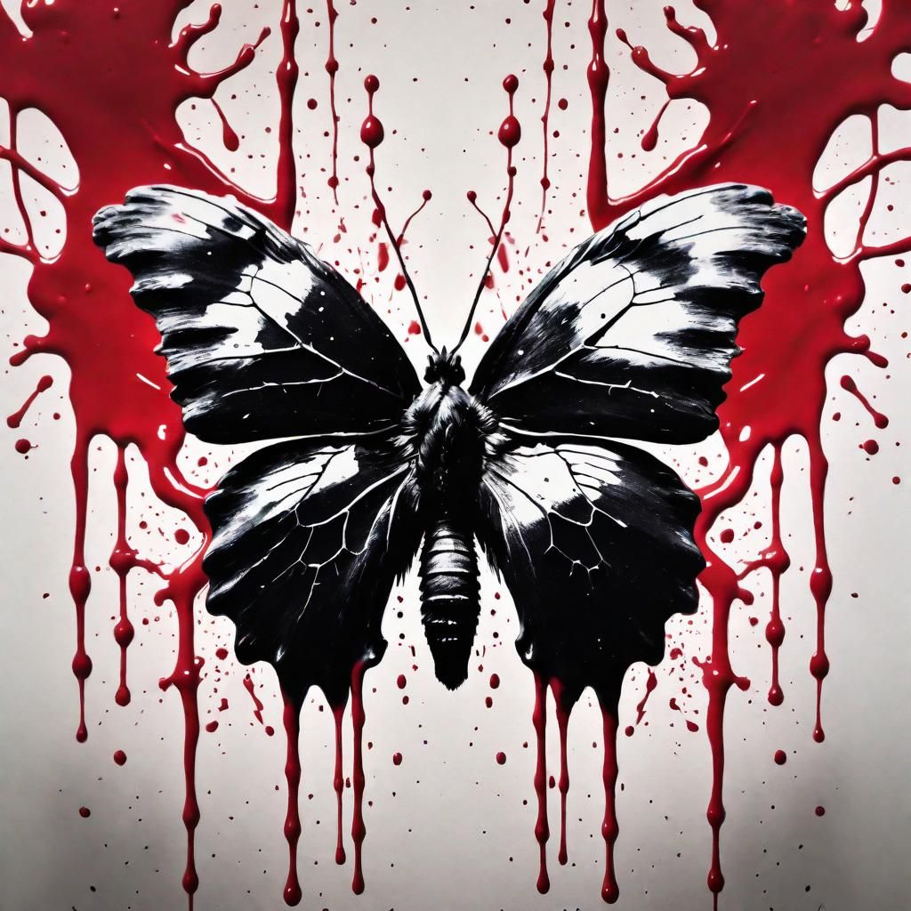 Crimson Wings: A Monarch's Metamorphosis - AI Generated Artwork ...