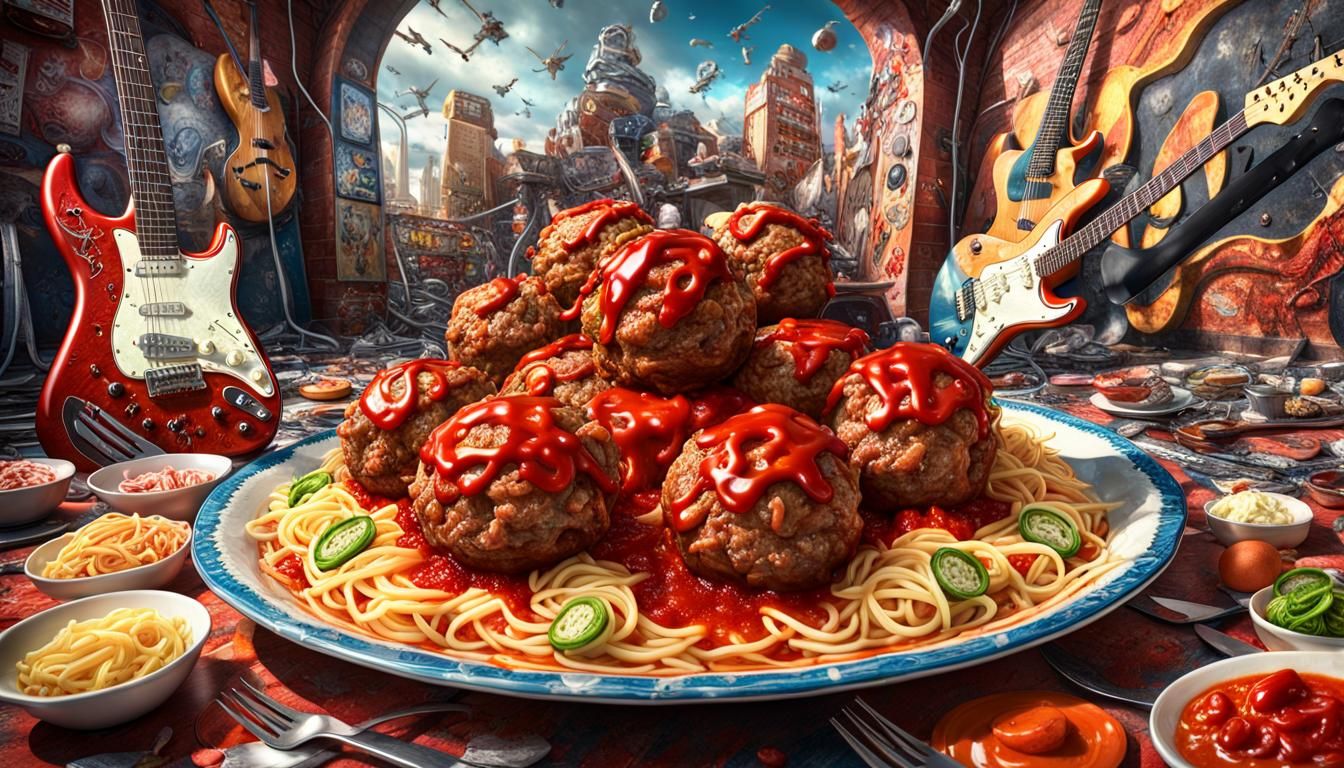 HEAVY MEaTbALls - AI Generated Artwork - NightCafe Creator