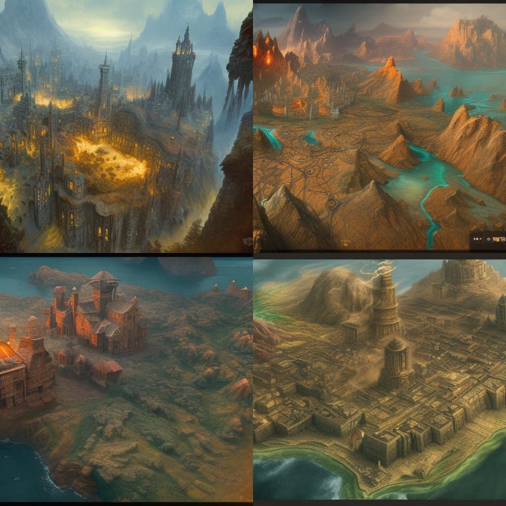 An old map - AI Generated Artwork - NightCafe Creator