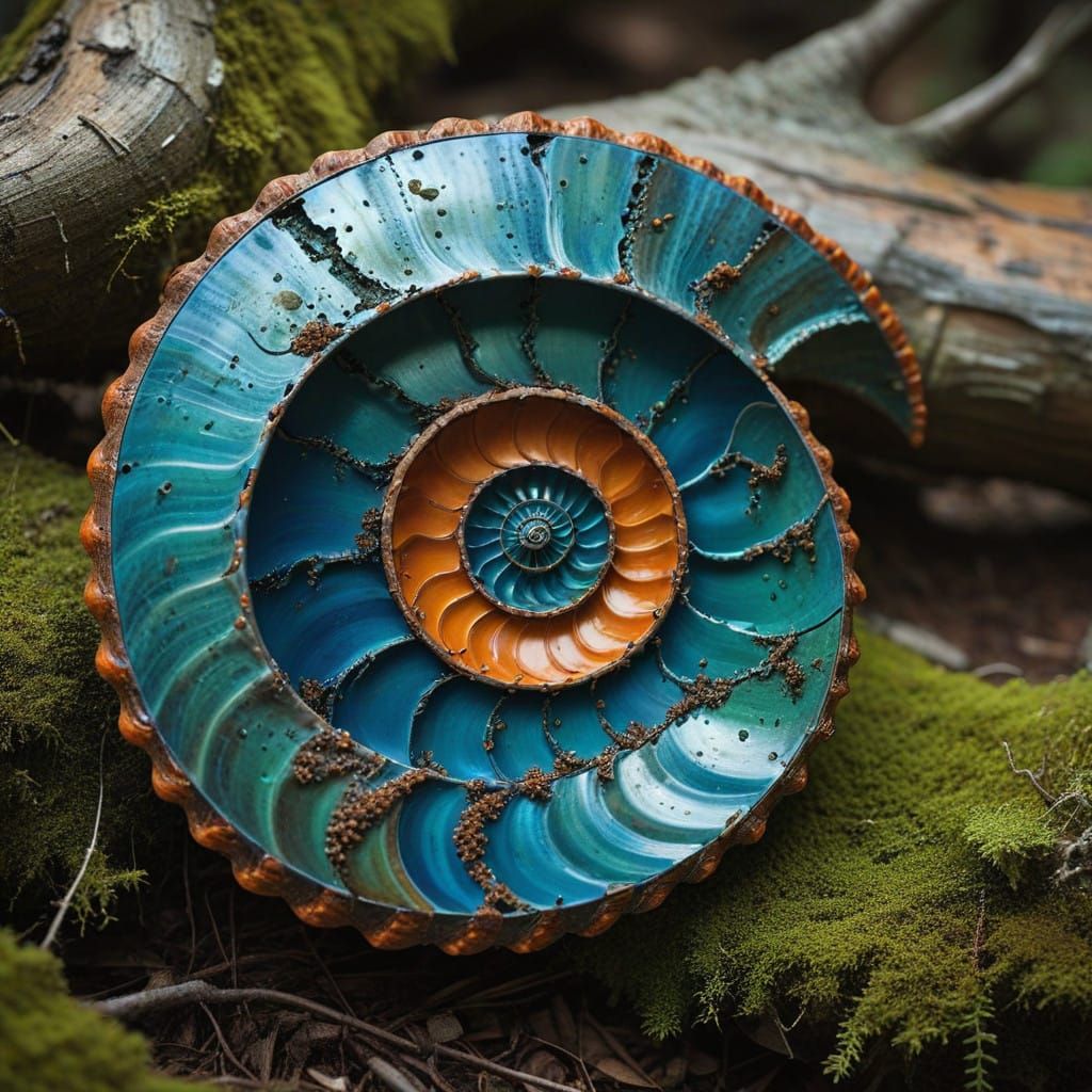 Fossilized Memories of Metal and Wood