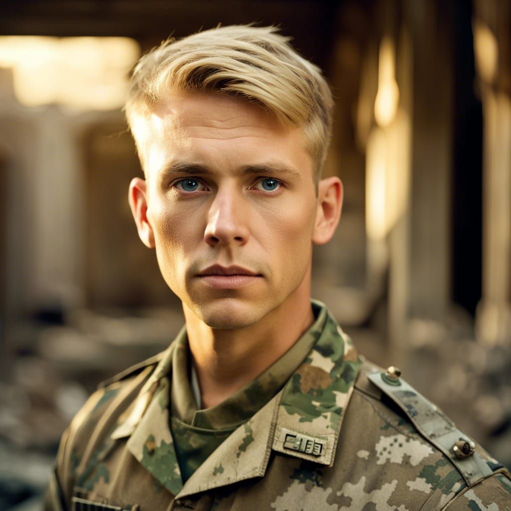 The soldier - AI Generated Artwork - NightCafe Creator