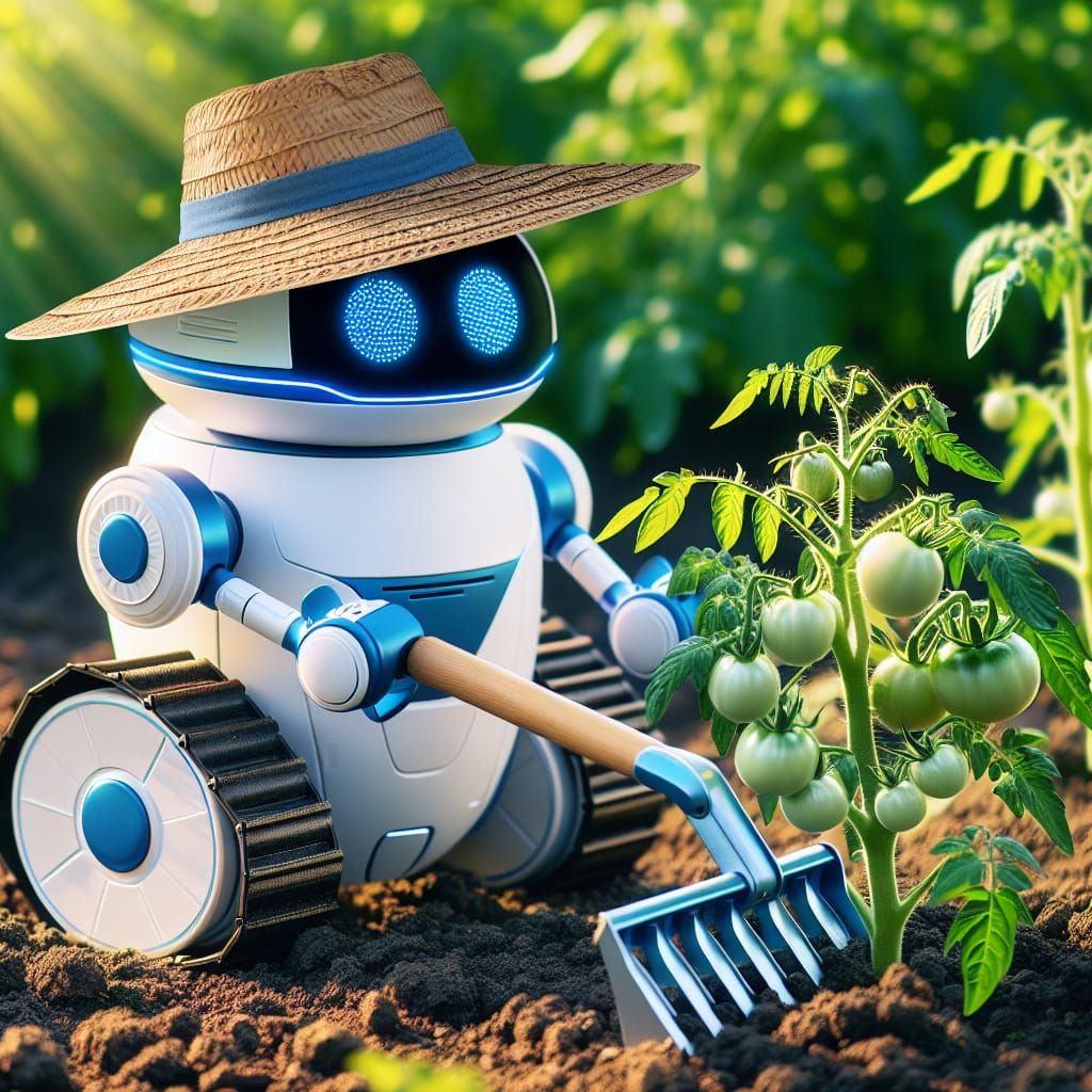 Future of Agriculture - AI Generated Artwork - NightCafe Creator