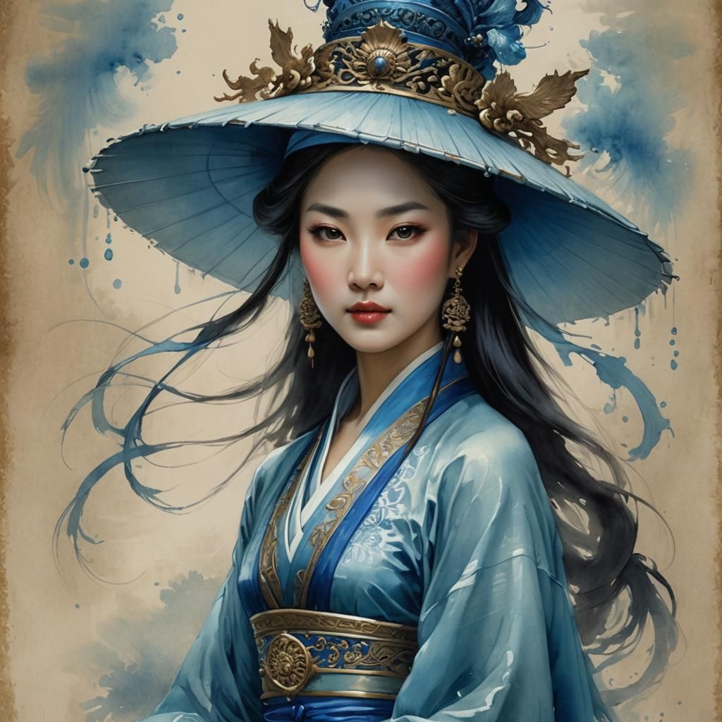 Asian princess - AI Generated Artwork - NightCafe Creator
