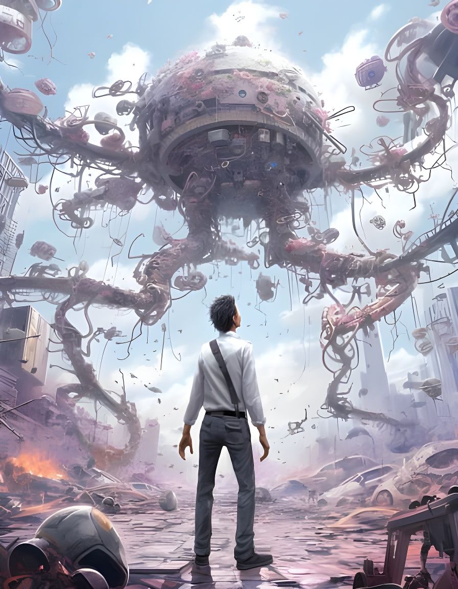 Machine Uprising - AI Generated Artwork - NightCafe Creator