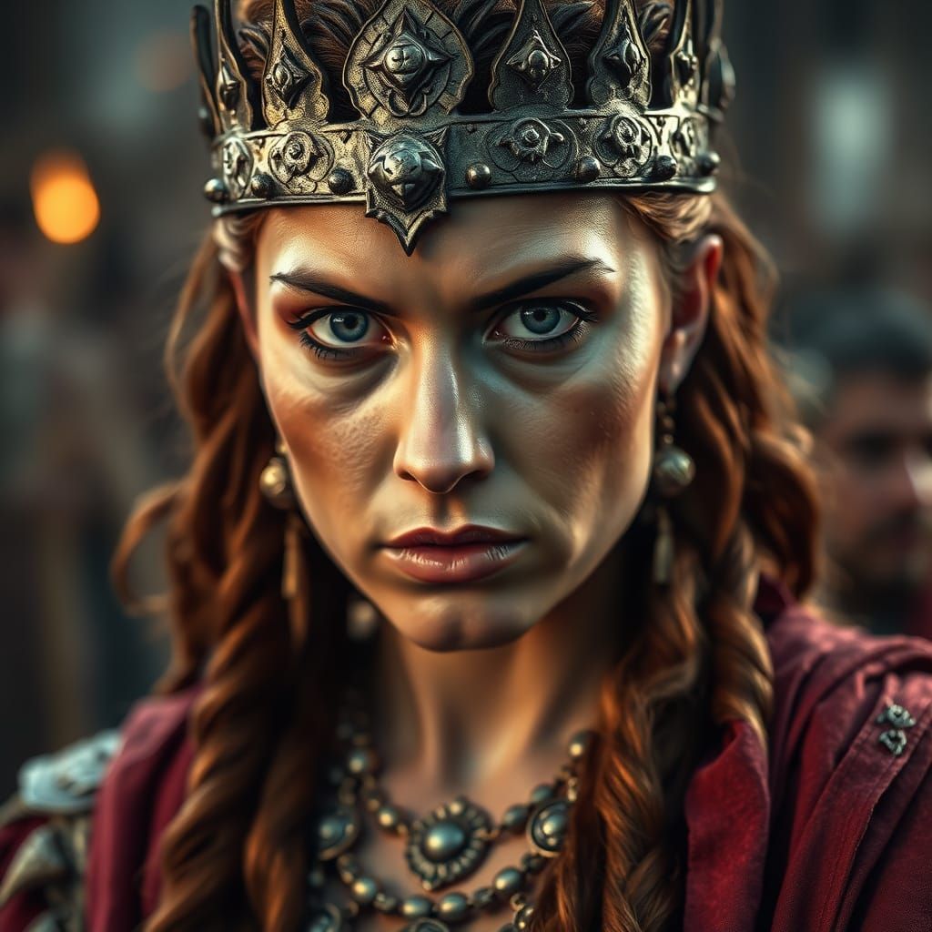 Boudicca, the queen of the Celtic Iceni tribe of Britain