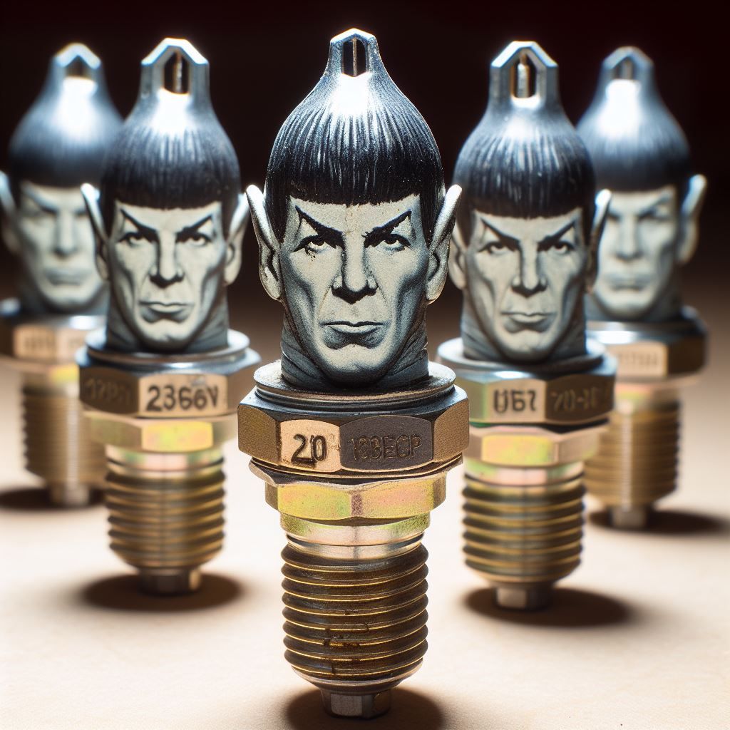 Spock Plugs - AI Generated Artwork - NightCafe Creator
