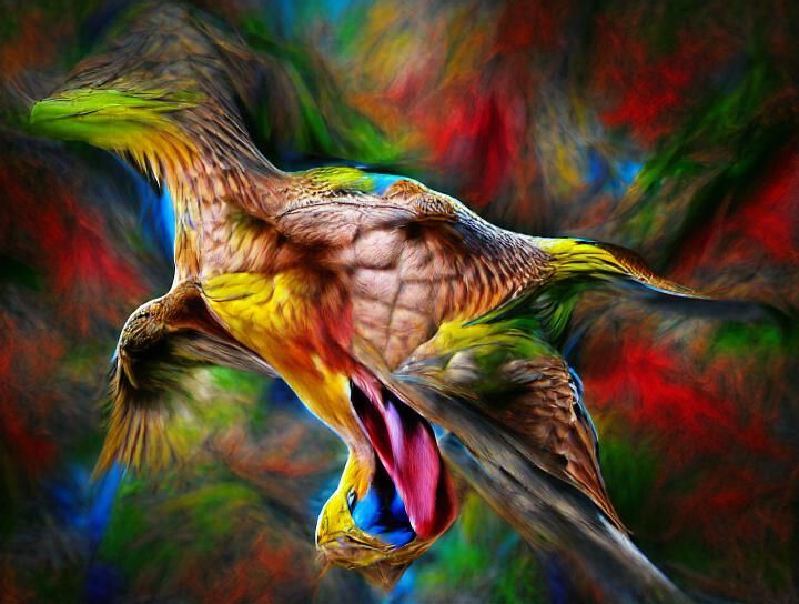 Raptorius abstracticus - AI Generated Artwork - NightCafe Creator