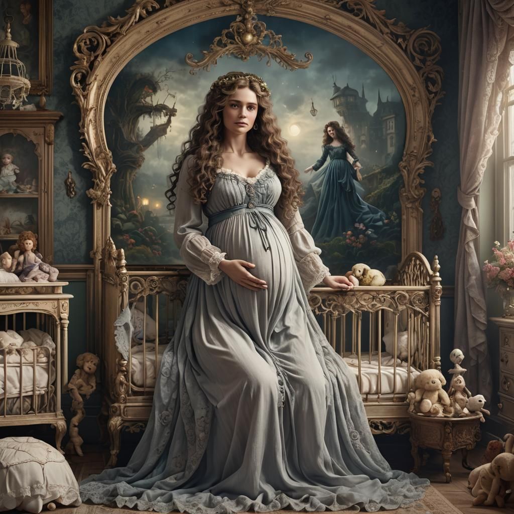 Pregnancy - AI Generated Artwork - NightCafe Creator