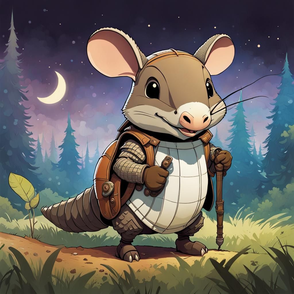MouseAdillo . . . Armadillo - AI Generated Artwork - NightCafe Creator