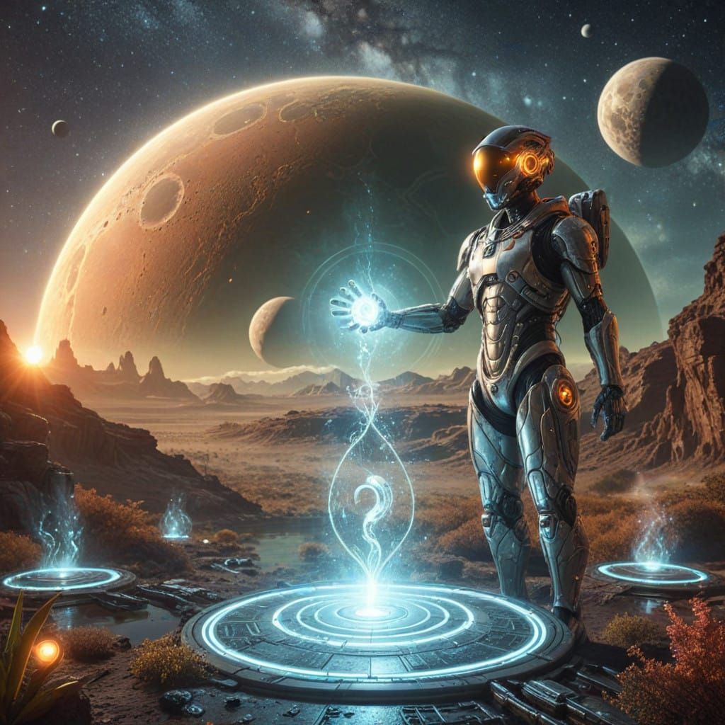 Refueling Station of Alpha Centauri AX23B