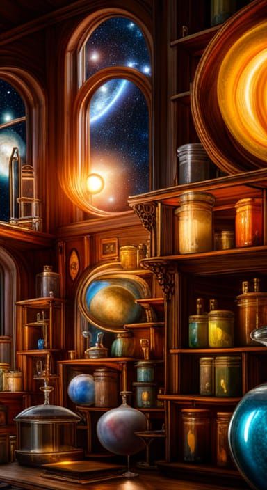 Star Lab - AI Generated Artwork - NightCafe Creator