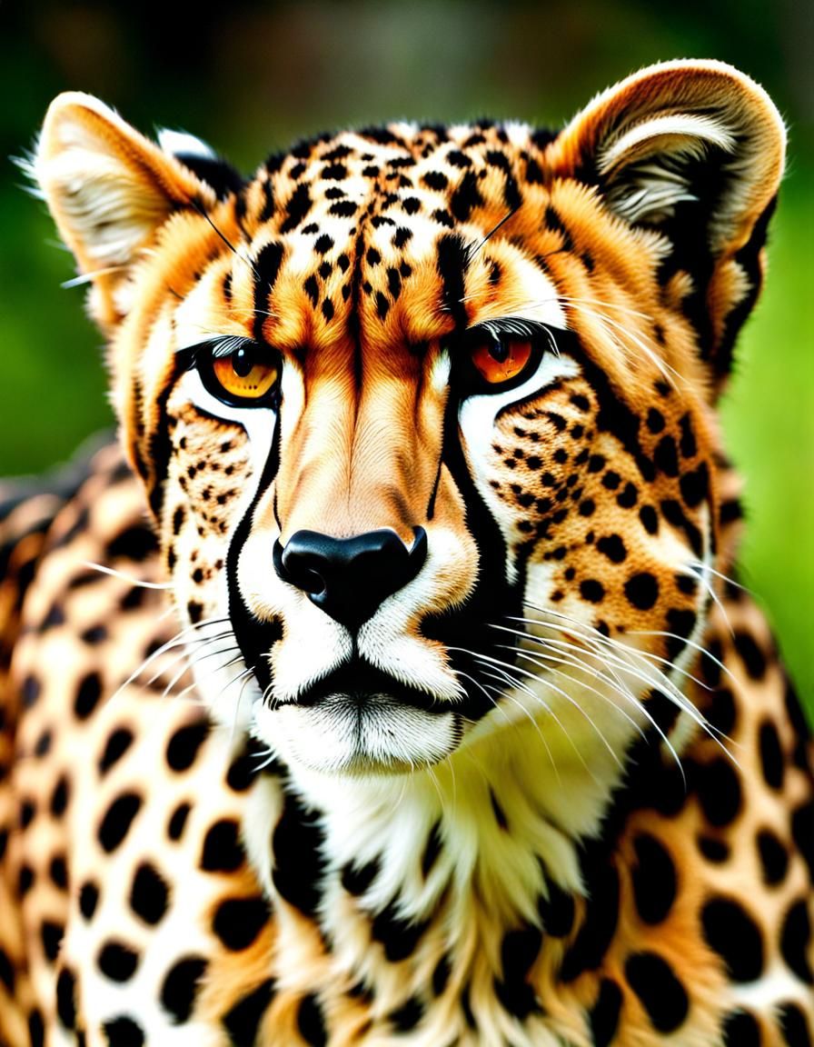 Cheetah - AI Generated Artwork - NightCafe Creator