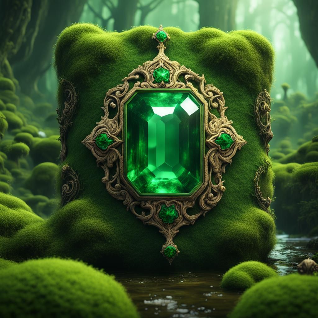 Green Emerald - AI Generated Artwork - NightCafe Creator