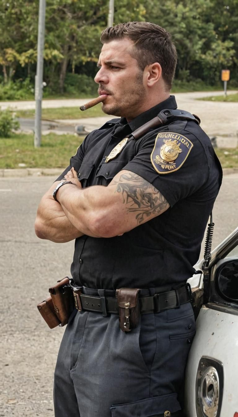 Cop - AI Generated Artwork - NightCafe Creator